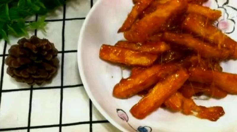 拔丝红薯怎么制作?原来这么简单,美味可口