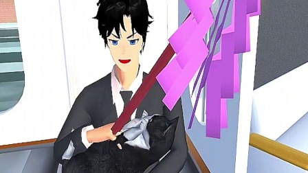 樱花校园模拟器:管家为了保护男主,请女主离开男主