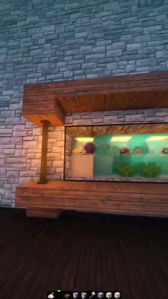 我的世界之搞笑:鱼缸观赏桌