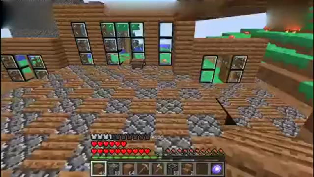 【sundy】我的世界-Minecraft-泰拉瑞亚模组生存-#6【开始施工】