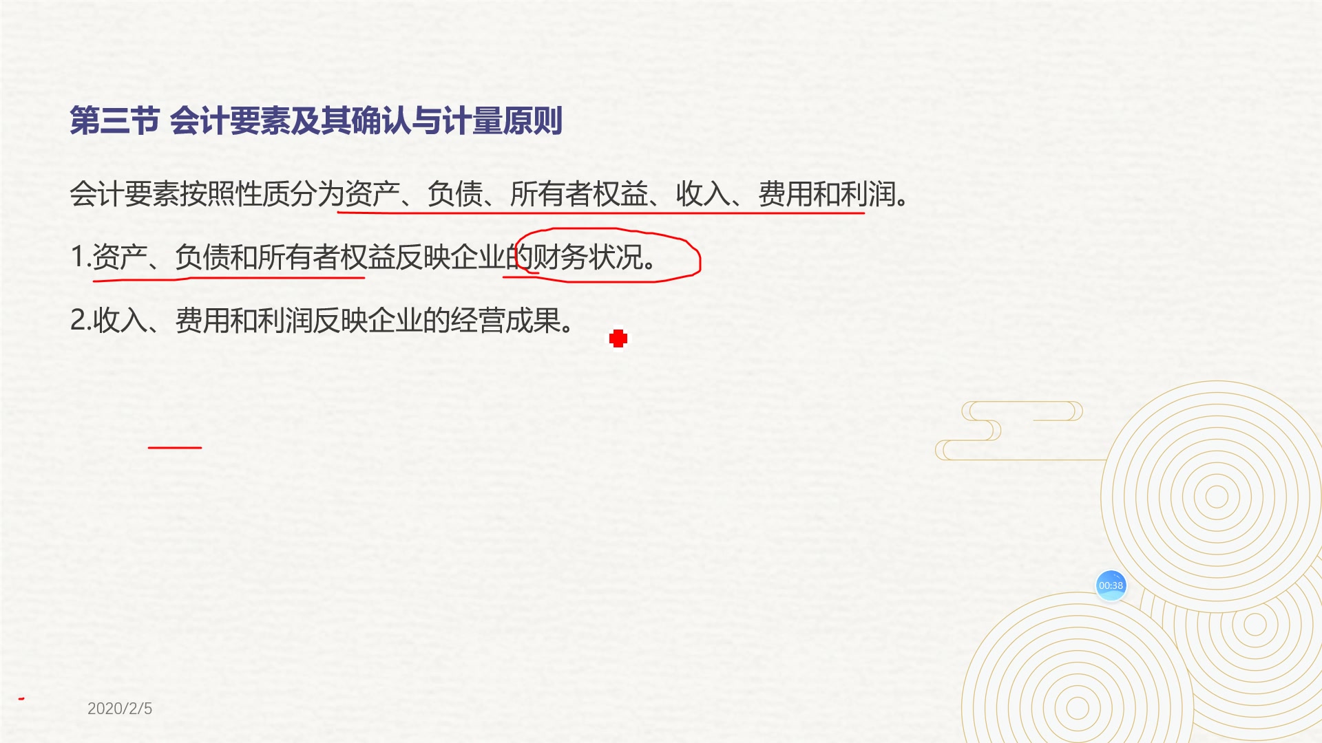 2020年 中级会计实务 第一章 总论3