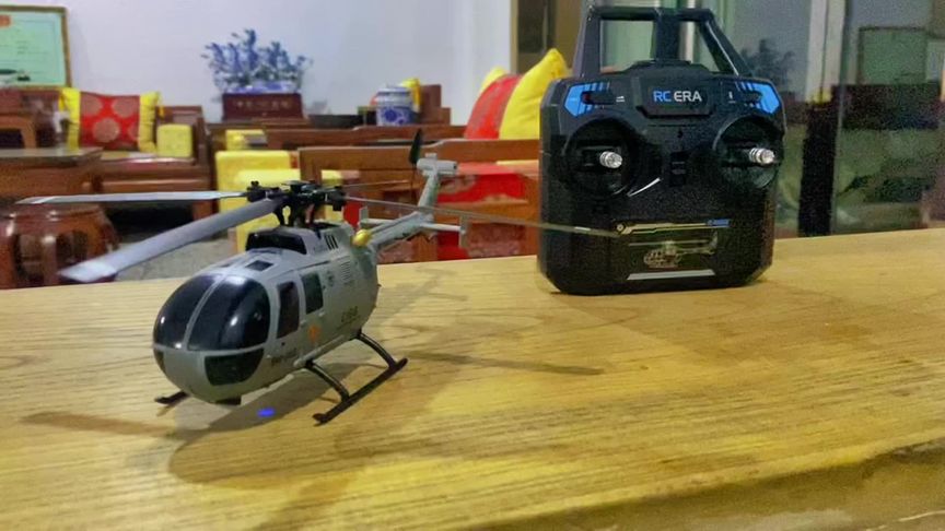 静态,动态,欣赏C186仿真直升机#微缩模型 #男人玩具