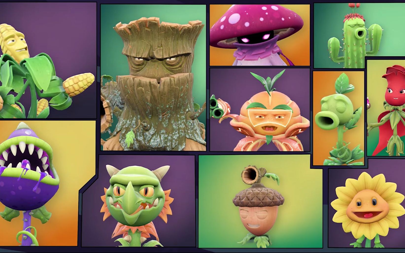 【PVZ和睦小镇保卫战】植物阵营全角色一命通关城镇中心最终BOSS...