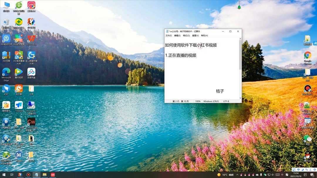 小红书如何下载视频到电脑呢桔子网络技术