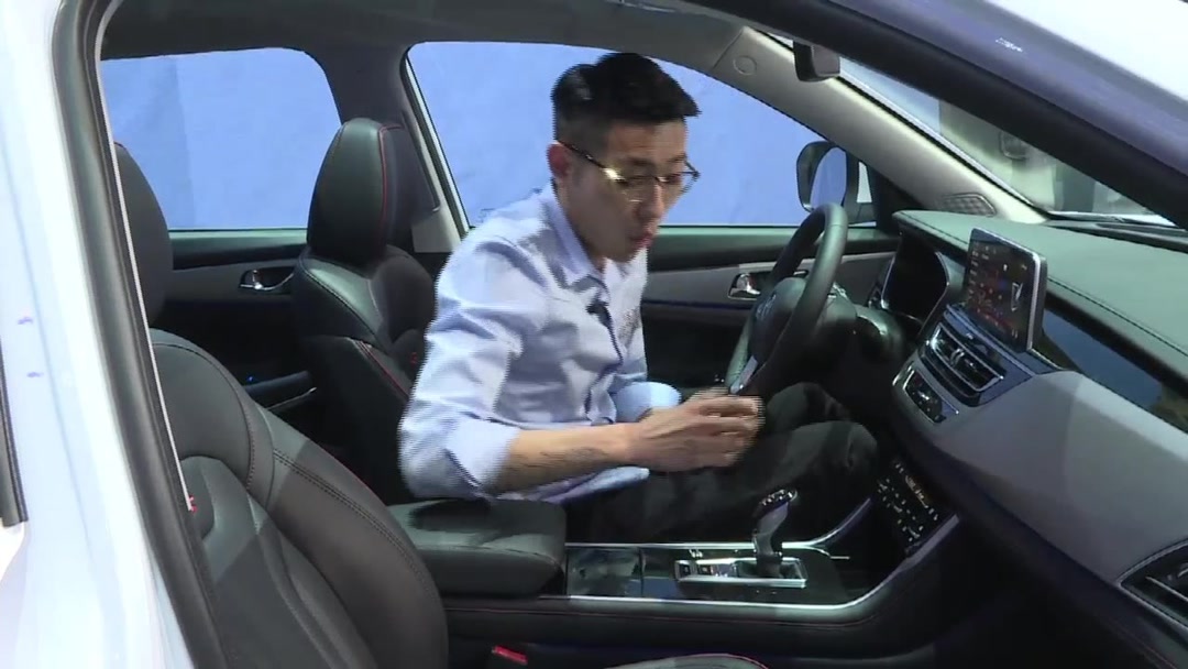 2018北京车展 长安CS75静态体验感受