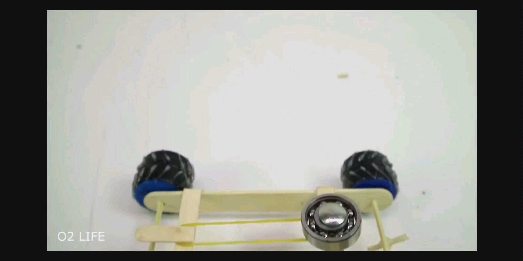 橡皮筋动力车效果展示