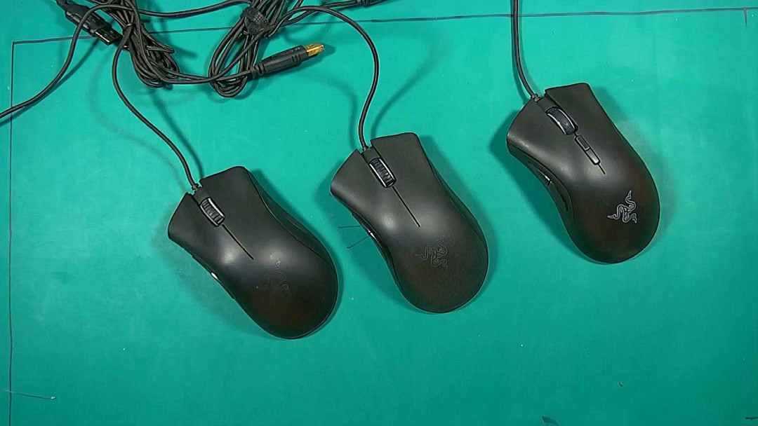 雷蛇蝰蛇2013,幻彩,精英鼠标拆解,维修,换微动,雷云驱动设置宏