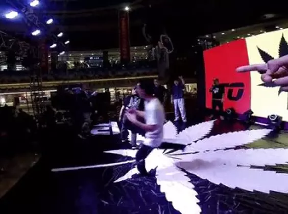 to weed 黄石 街舞交流赛 决赛 九头鸟 vs udf