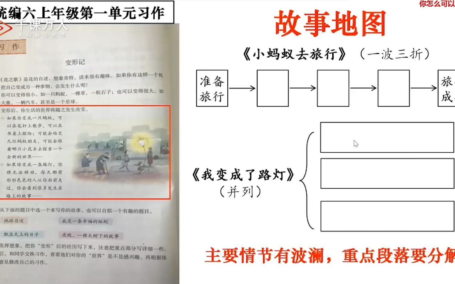 习作指导何夏寿《变形记》(二) -新课标公开课示范课-名师公开课六上
