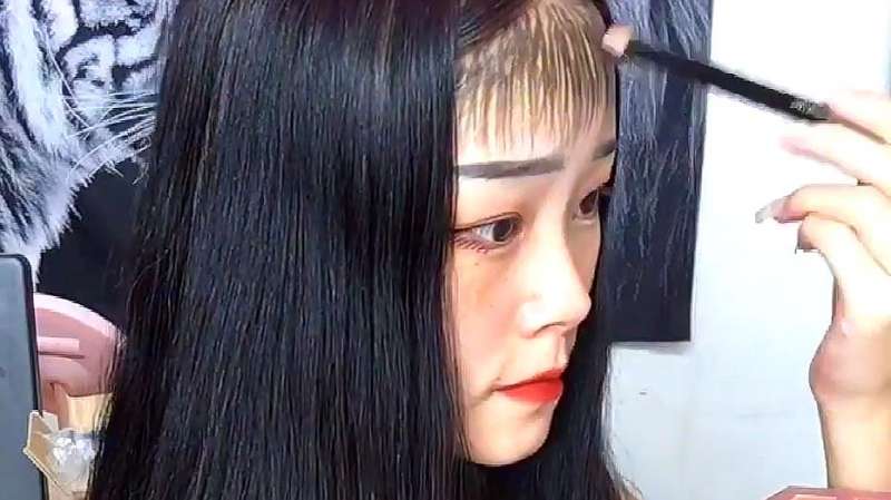 原来刘海还能这样画出来?咔咔几笔下去,比校花都美!