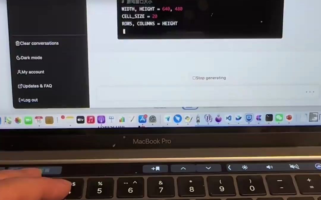 gpt4.0写贪吃蛇代码