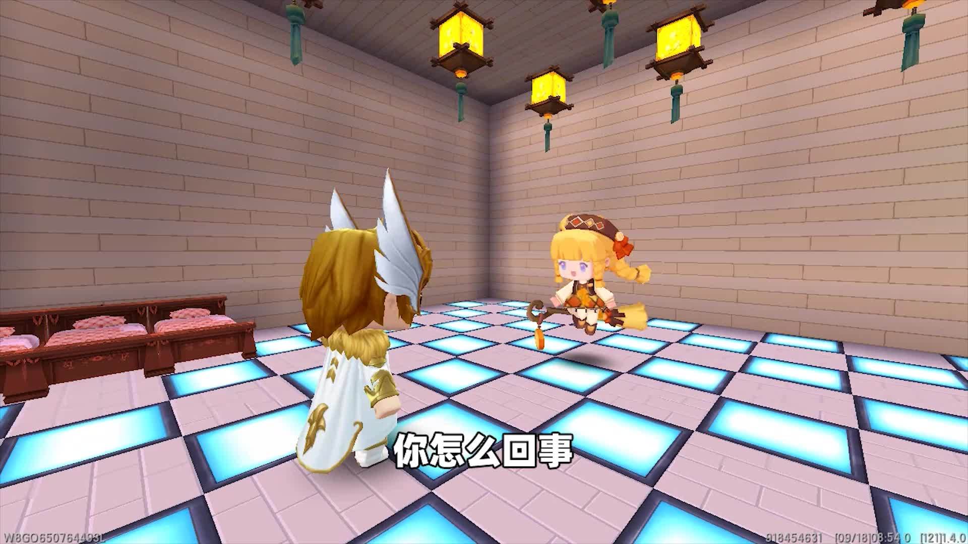 迷你世界:父母吵架冷战!孩子很伤心,结果装病让父母和好!