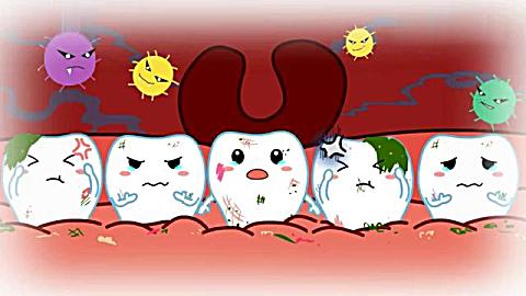 咕力少儿动画:咕力牙齿掉了