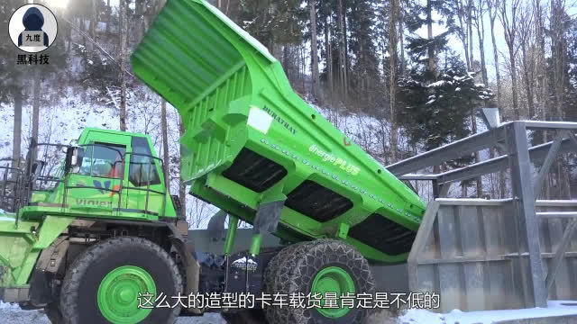 号称“永不充电”的电动卡车,满载110吨