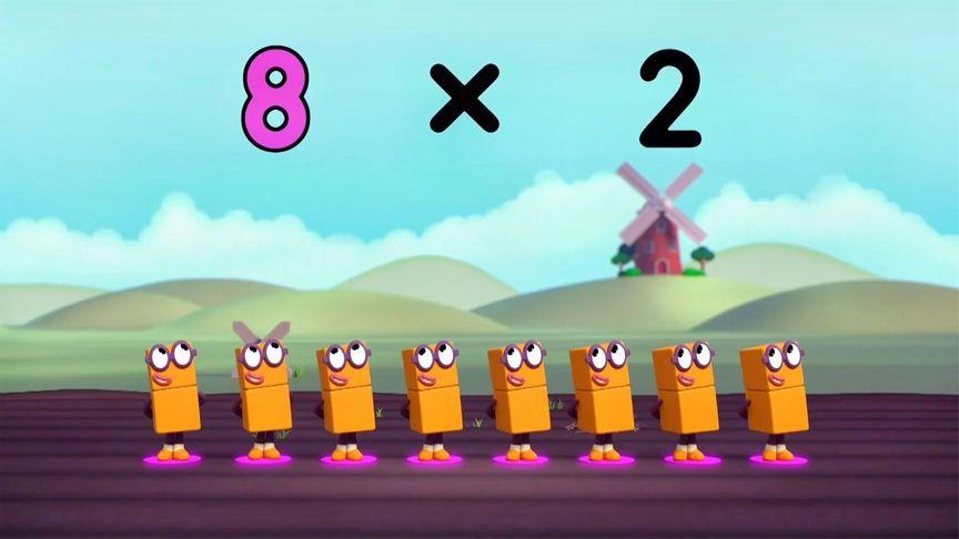 数字有趣:怎样算数又快又不复杂呢?小朋友看看数字们怎么做的吧