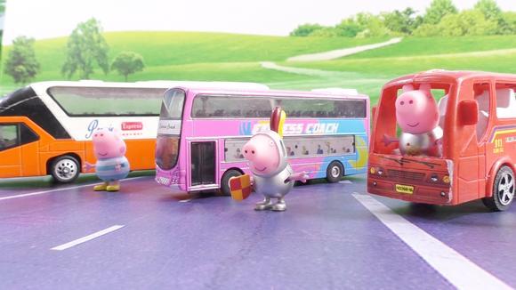 谢谢你 宝贝让我每天分享益智早教视频 双层巴士公交车客车模型