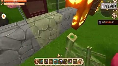 迷你世界:给院前做个围栏吧!快行动起来,是时候表演我的技术了