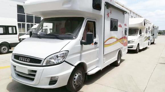 B型房车依维柯欧胜,蓝牌C照,车尾床增加防潮功能,售价最低24万