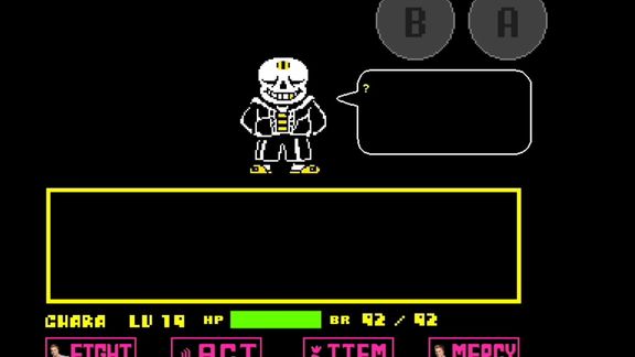 三个Sans战模拟器。