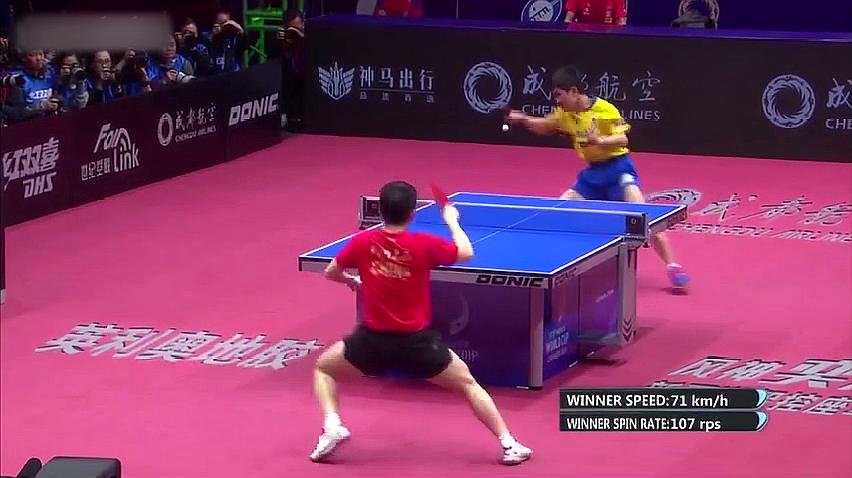 樊振东4-2张本智精彩集锦 2019男乒世界杯决赛(3)