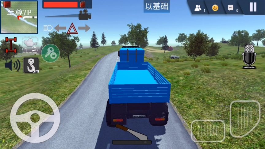 越野车模拟器开货车去拉木头