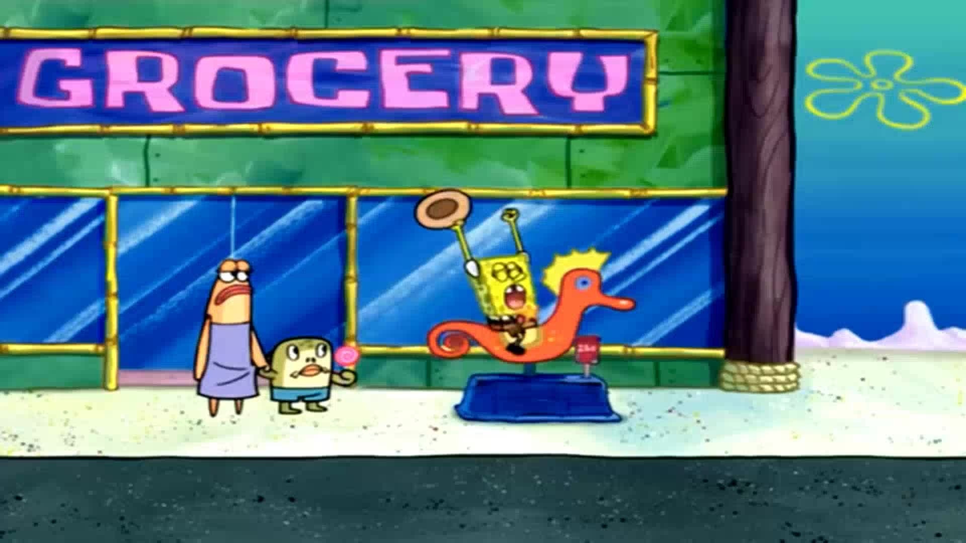 海绵宝宝:派大星变身超人,立下名言警句,发誓要做虾霸感受刺激