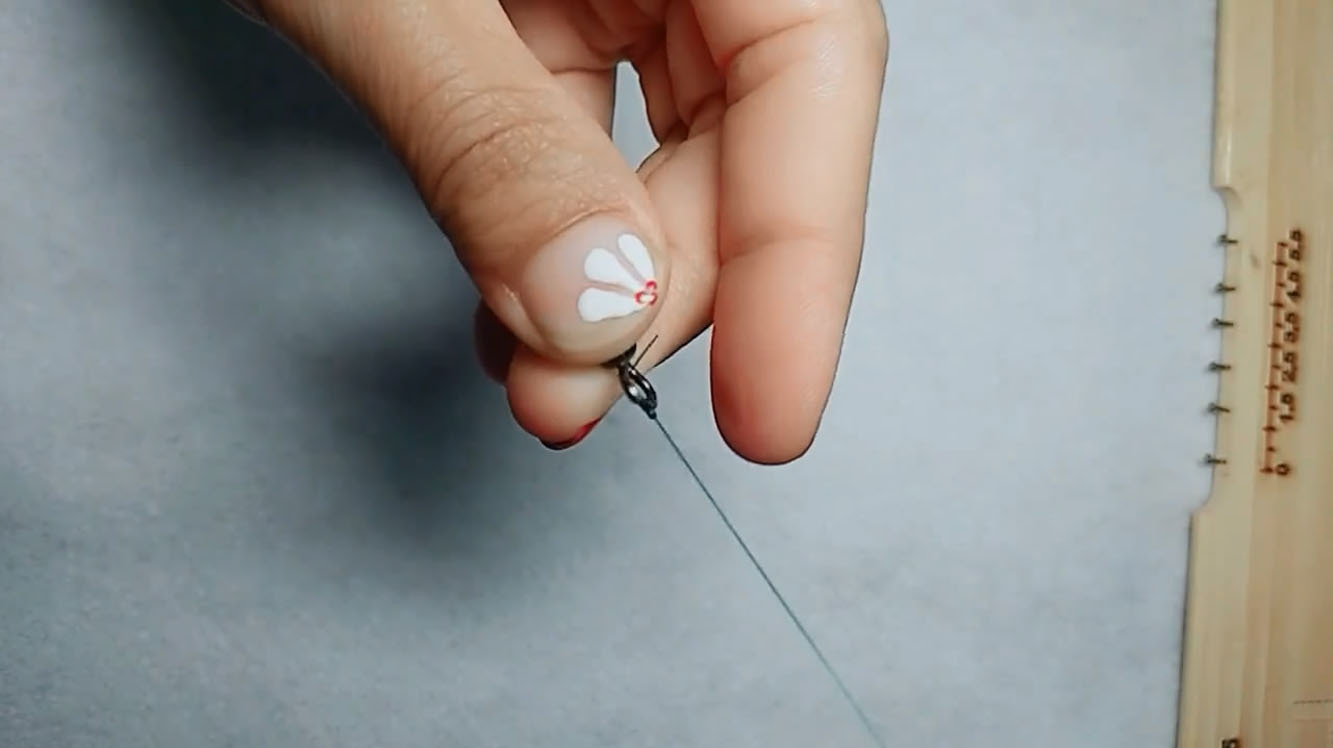 八字环的连接方法,结实不切线