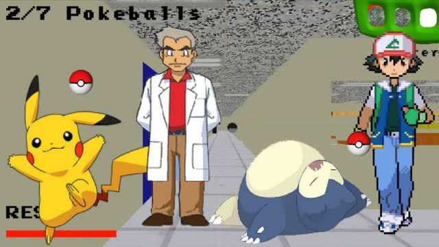 巴尔迪模组神奇宝贝魔改系列,主角最终还是被宝贝球给捕获了