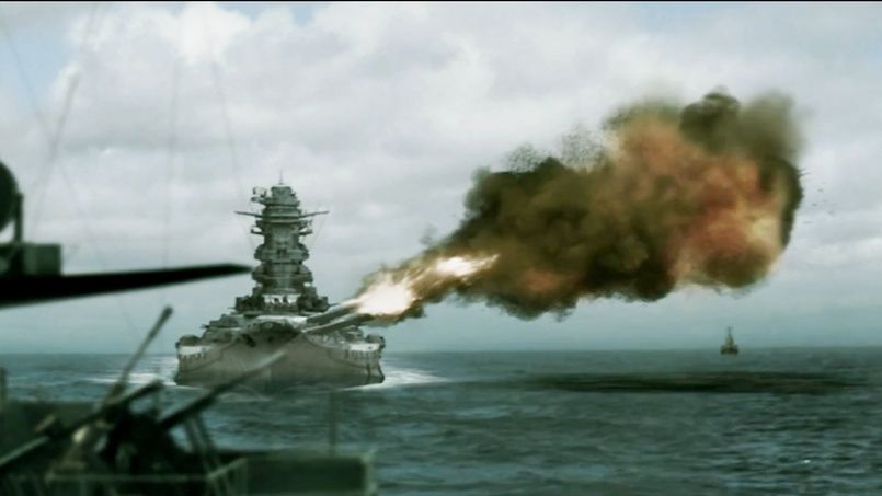 精彩二战电影,莱特湾海战受幸存的大和号,只得成为特攻舰