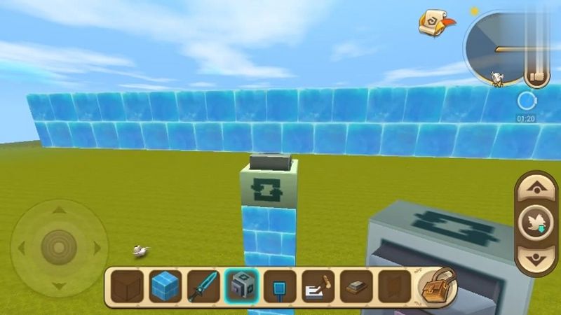 迷你世界智能旋转门教学!