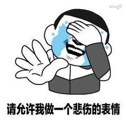 允许做一个悲伤的表情 