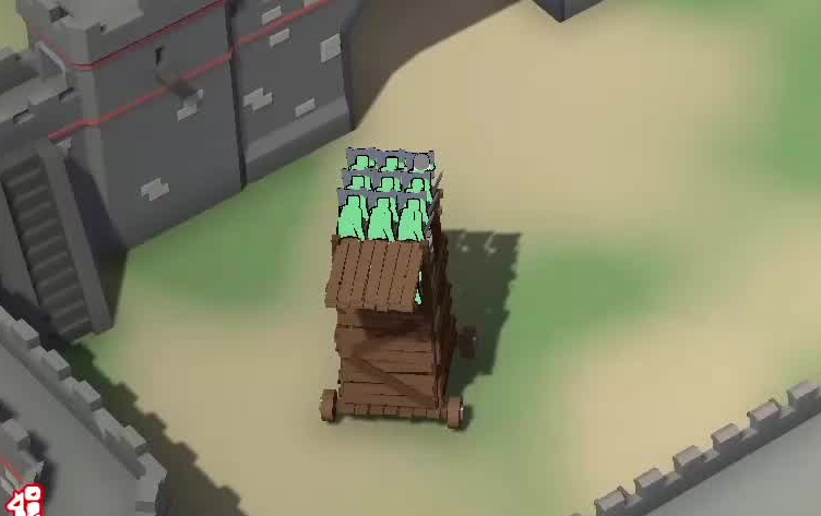 超逼真的攻城模拟器;尝试玩挑模式