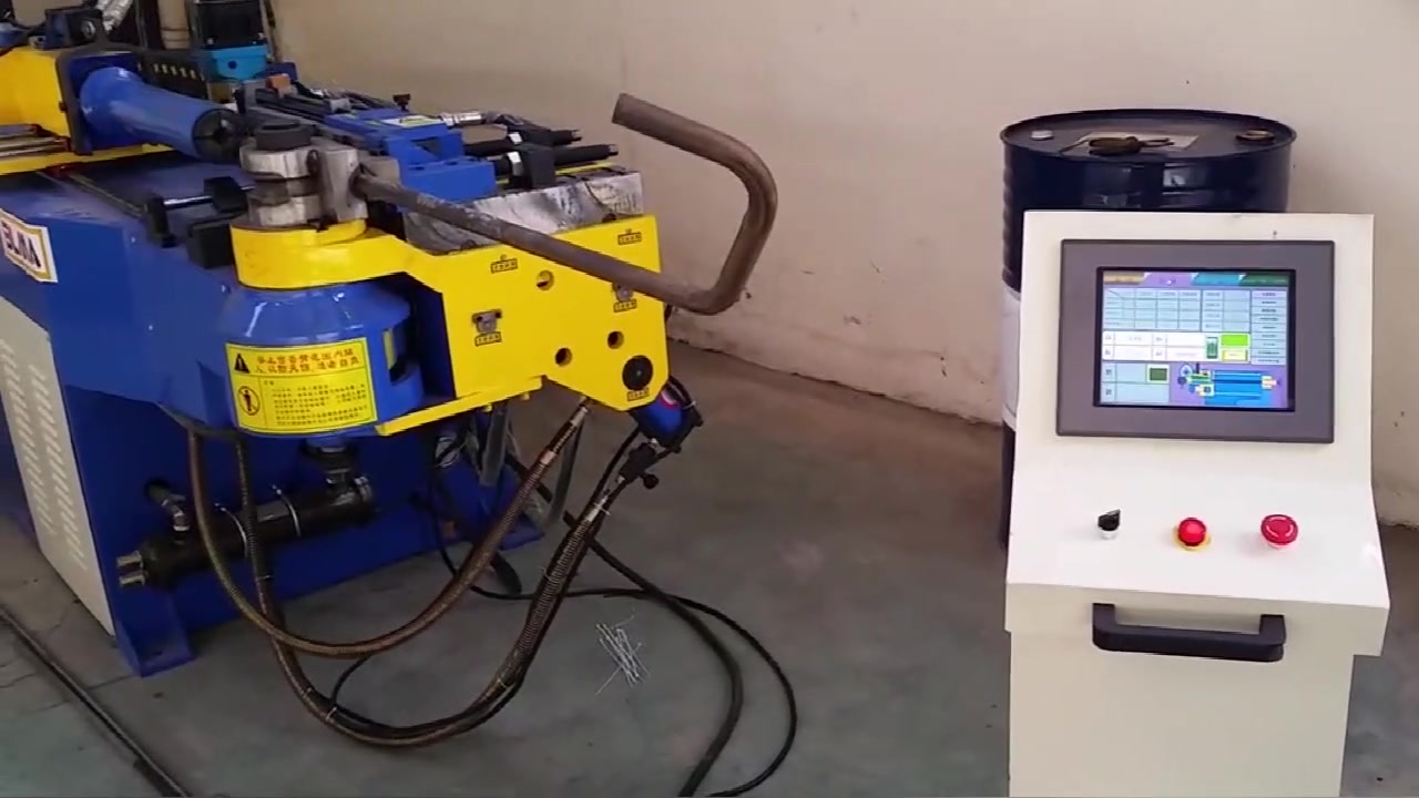 壁厚1.5mm圆管~DW50CNC全自动弯管机