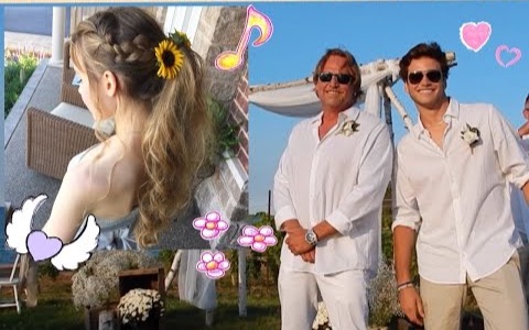 【Taylor R】中字.【 Vlog 夏季向日葵编发和我爸爸的婚礼】