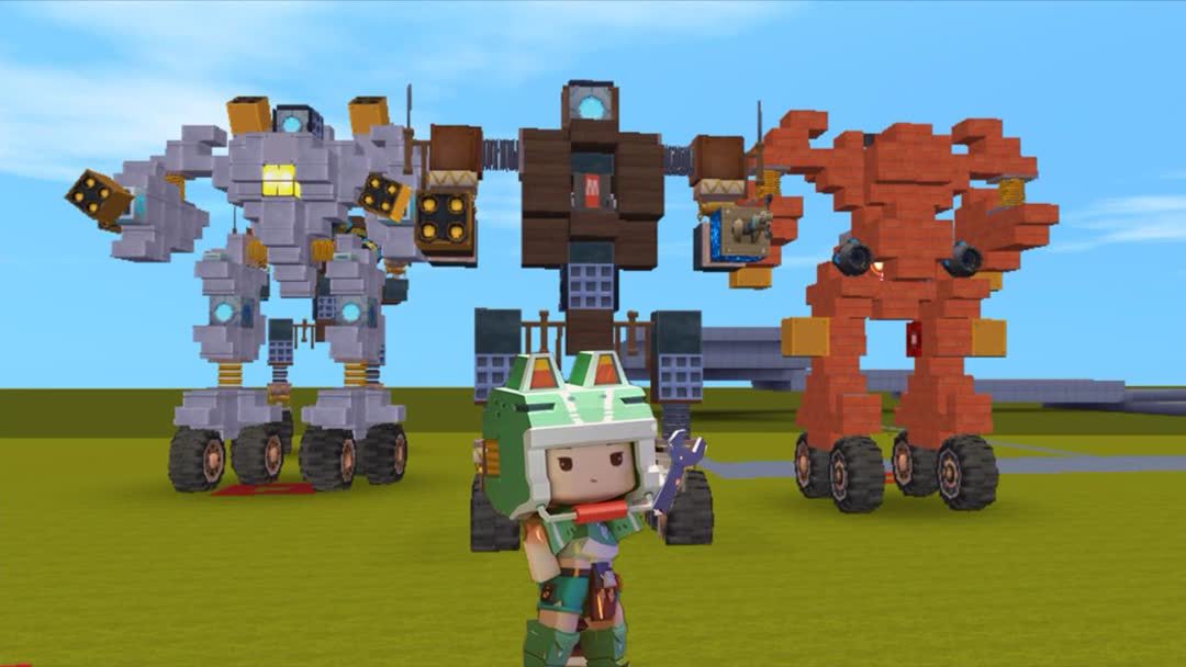 迷你世界 可以变身开炮的各种机器人