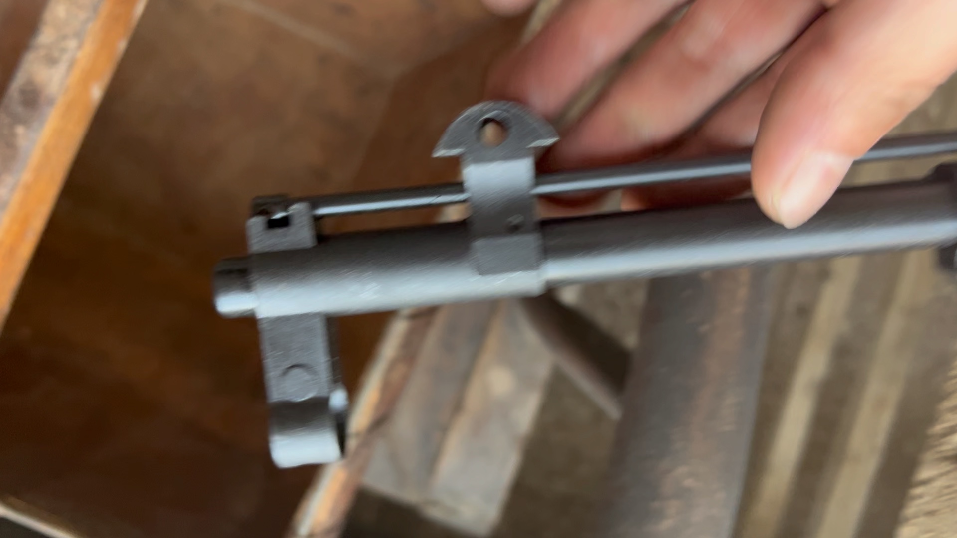 五六半道具模型/SKS无功能不可发射!全钢实木!挂墙党福音!全重8斤...