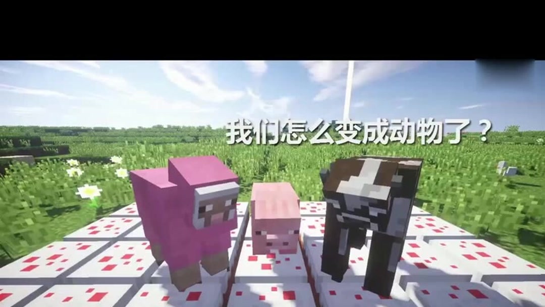 【小游戏】我的世界Minecraft 搞笑短片如果玩家变成动