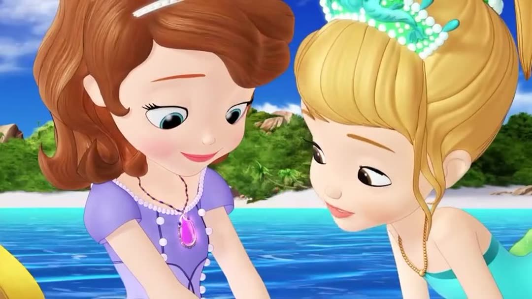 认识美人鱼乌娜 小公主苏菲亚中文版