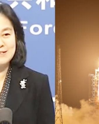 #嫦娥五号探月任务#【微笑回应彰显大气!#华春莹感谢世界各国祝贺嫦...