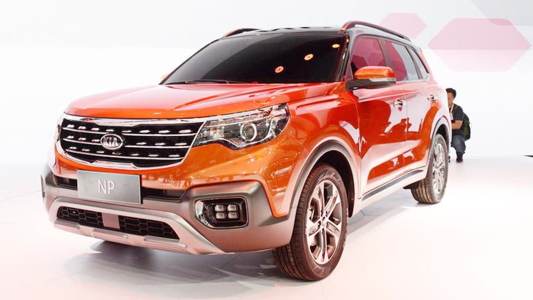 起亚全新SUV-NP亮相2017广州车展