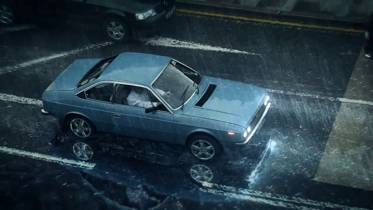 AE+PS制作雨天场景效果