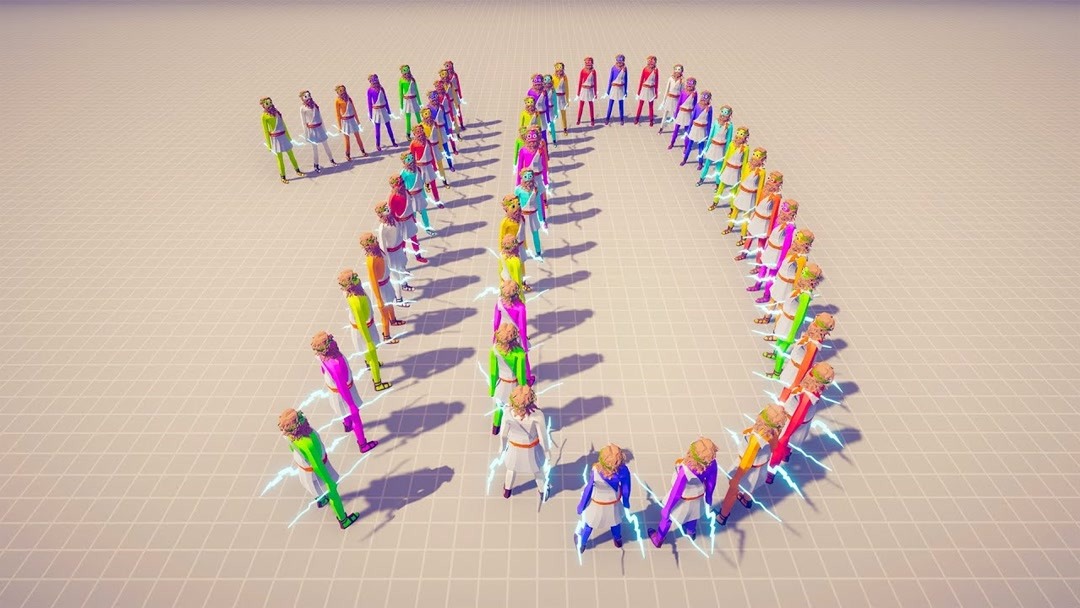 全面战争模拟器:原始阵营古代阵营兵种大乱斗