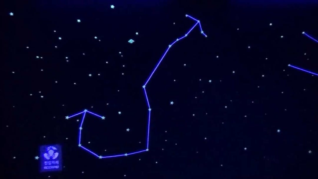 梦幻星空展览馆展示机器人模型自行车模型小朋友们你们喜欢吗?