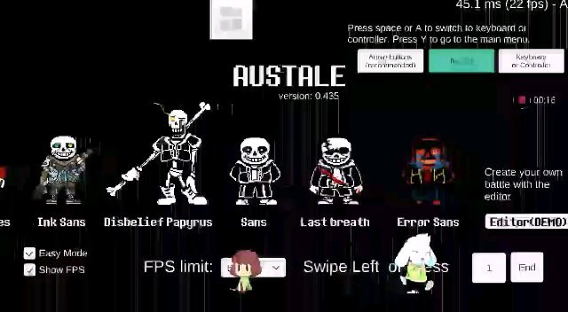 《传说之下undertale》sans X W.D.Gaster 双重审判?其实是最后的呼吸...