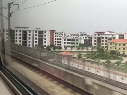 乘坐G1371次列车去凯里南.7 (沪昆高铁运转 南昌西-萍乡北区间)