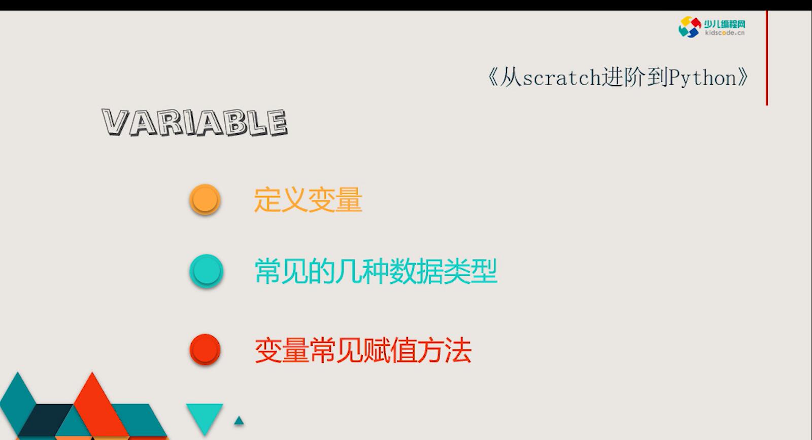 《从Scratch进阶到Python—基础篇》第五章定义变量