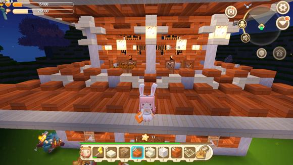 迷你世界:古风宫殿灯光装饰,漂亮吗?