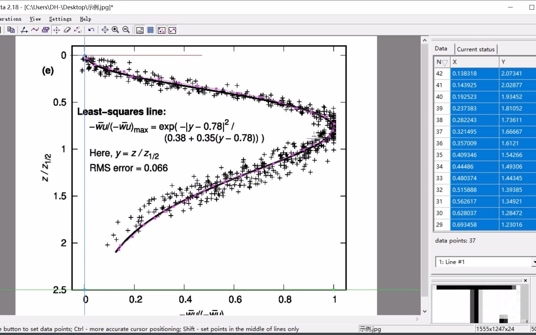 数据提取与拟合(一)getdata提取数据