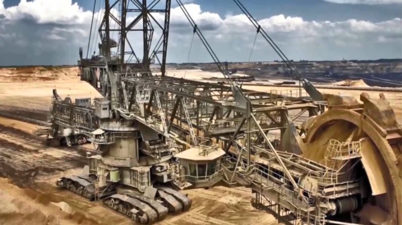 世界上最大的5种工程机械,一般人见不到,能说出名字的都是牛人