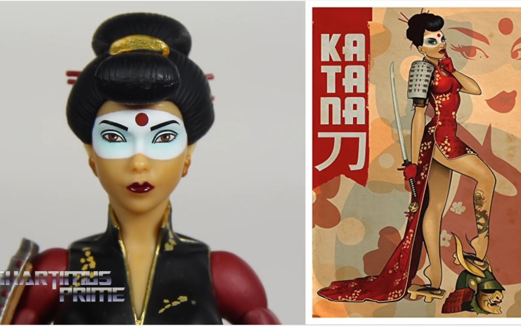 DC Bombshells Katana DC Collectibles Ant Lucia DC Comics Action ...